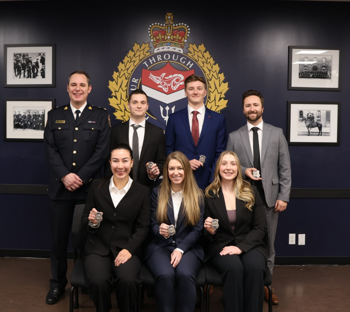 VicPD Welcomes Six New Recruits - VicPD.ca